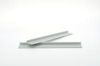 China Copper PVC Profile Square Plastic Cable Trunking PVC Cable Guide Rail Without Hole Customized for sale