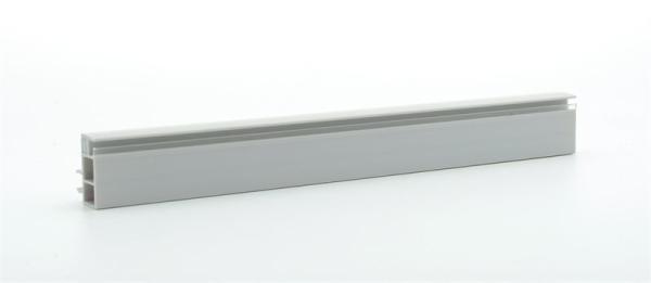 Quality Corrosion Resistant Plastic Profile Grey ABS Cover Channel Window Profile for sale