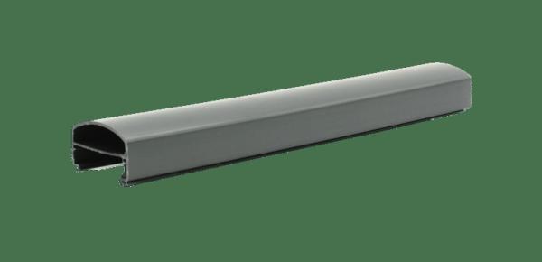 Quality Corrosion Resistant Plastic Profile Grey ABS Cover Channel Window Profile for sale