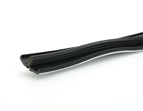 Quality Gap Sound Insulation Door Seal Strip Black Customized Door Weather Stripping for sale