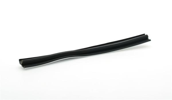 Quality Black Plastic Profile Internal Acoustic Door Sweep Bottom Dust Proof Seal for sale