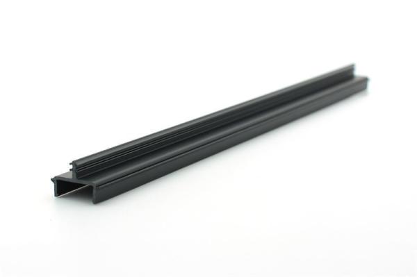 Quality Black Plastic Profile Internal Acoustic Door Sweep Bottom Dust Proof Seal for sale