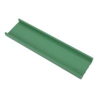 Quality Green Abs Edging Strip Red PVC Trim Strip Channel Extrusion Customized Size for sale