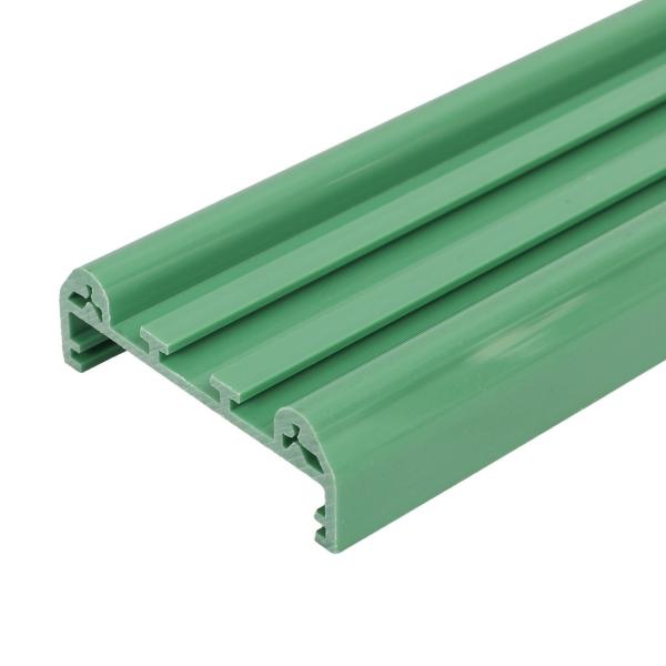 Quality Green Abs Edging Strip Red PVC Trim Strip Channel Extrusion Customized Size for sale