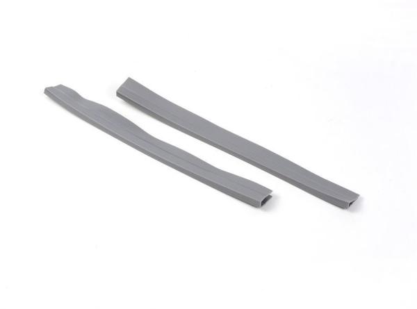 Quality Grey Plastic Profile Custom Size Sound Proof Door Seal Acoustic Door Bottom Seal for sale
