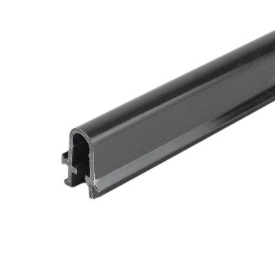 China Alta resistência ABS tiras de plástico Negro canal de PVC à venda