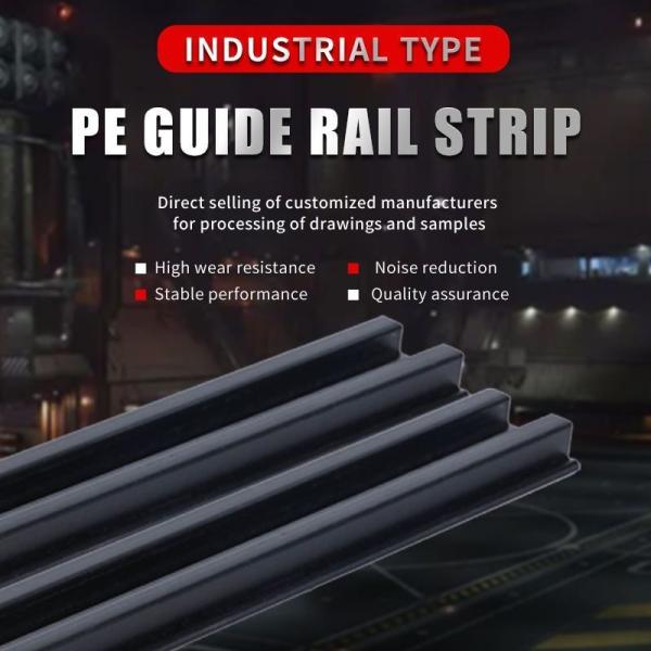 Quality 5mm To 1000mm ABS Profile ASA Profile PE Extrusion Plastic Wear Strip Abrasion for sale