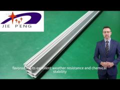 Flame Retardant PC Profile Finished PVC Plastic Profiles Extrusion