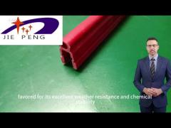 Flame Retardant PC Profile Finished PVC Plastic Profiles Extrusion