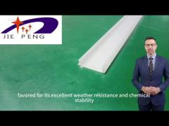 Flame Retardant PC Profile Finished PVC Plastic Profiles Extrusion