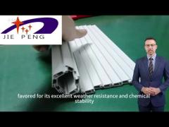 Flame Retardant PC Profile Finished PVC Plastic Profiles Extrusion