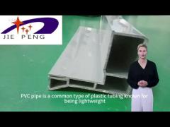 White Internal PP Profile Channel Plastic Extrusion Single Color Door Weather Stripping
