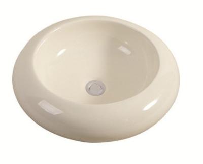 China Bathroom Sanitary Ware Ceramic Sink Colorful Art Basin/Wash Basin White/Ivory/Bone Color A for sale