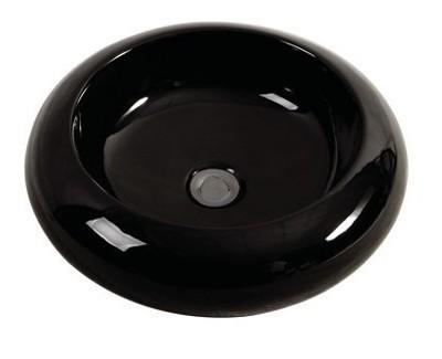 China Bathroom Sanitary Ware Ceramic Sink Colorful Art Basin/Wash Basin Black/Red Color ALK-510 for sale