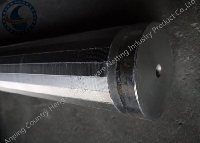 Welded Wedge Wire Screen with circular hole center