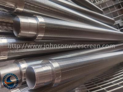 China Hastelloy C276 Vee Wire Filter Screen Od100mm Surface Profile for sale