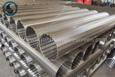 China Hastelloy C276 Vee Wire Filter Screen Od100mm Surface Profile for sale