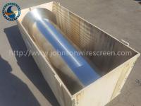 China 20 Micron Slotted Wedge Screen Filter Separates One Material From Another for sale