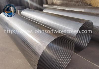 China Profiel Draad Continuous Slot Wedge Draad Screen Filter for sale