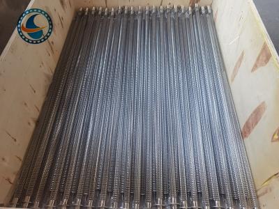 China Continuous Slot Wedge Wire Screen Cylinders For Screw Press for sale