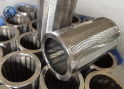 Cina Valutazione di pressione del tubo del filtro a sipario del cavo del cuneo di controllo della sabbia di acciaio inossidabile in vendita