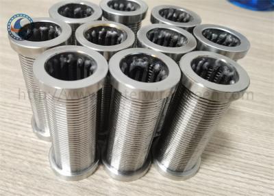 China Stainless Steel Johnson Wire Screen V Wire Wrapped FIlter Element for sale