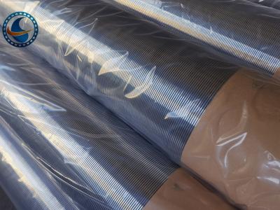 Cina Scanalatura del Od 9-5/8» 245mm 0.5mm dell'acciaio inossidabile 304 del tubo del filtro per pozzi dell'acqua in vendita