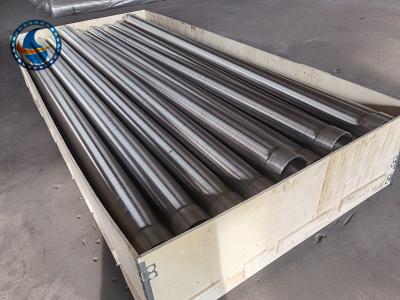 China Ss316l Od140mm Johnson Wedge Wire Screens With Threaded Ends for sale