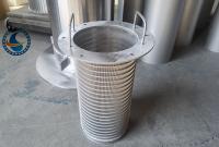 China Ss304 Fito Wedge Wire Screen Filter Food Processing for sale