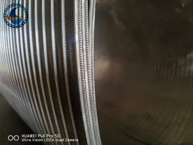 Reverse Wedge Wire Screen Filter product image showing detailed construction