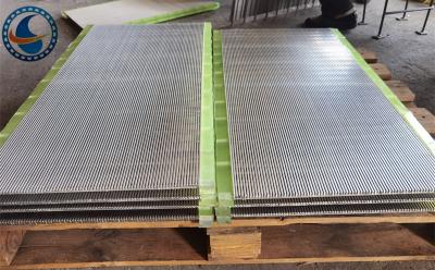 Cina Acciaio inossidabile 316L slot 0,02 mm pannelli di schermo a filo a cuneo in vendita