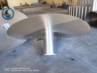 China SS304 Continuous Slot Wedge Wire Screen Pipe for sale