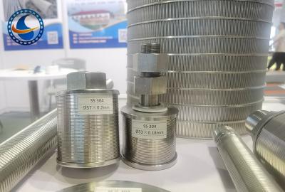 Cina Ss 304 schermo filtro a cuneo filo ugello 53mm Od in vendita