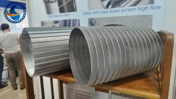 Ss 304 Wedge Wire Screen Filter For Wastewater Treatment