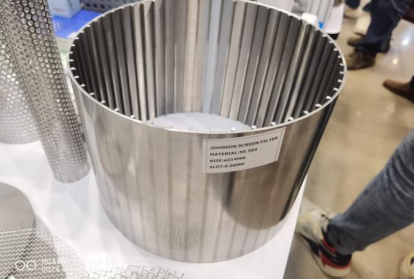 Ss 304 Wedge Wire Screen Filter For Wastewater Treatment