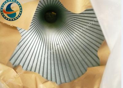 Cina Il grande diametro Johnson Wire Screen For Water filtra il rendimento elevato in vendita