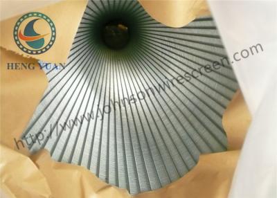 Cina Schermi di controllo della sabbia di rendimento elevato, tubo del filtro per pozzi di acciaio inossidabile in vendita