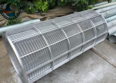 China Scherm van de de Wigdraad van de voedselrang het Roterende in Roestvrij staal 304 Materiaal Te koop