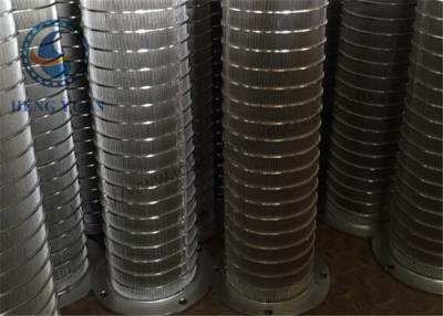 China Mechanical Separation Trommel Drum Screen / Basket Screen Filter Firm Structure for sale