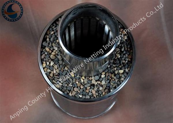 Welding Based Well Screen Two Layer Wedge Wire Screen Pipe Non Clogging