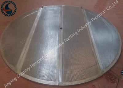 China Precision Welding Wedge Wire Screen Panels False Bottom Anti - Corrosion for sale