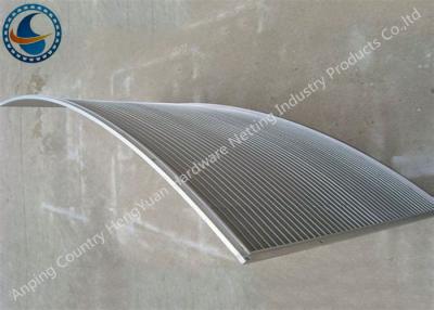 Cina scanalatura di 0.25mm che apre lo schermo parabolico delle acque reflue di acciaio inossidabile in vendita