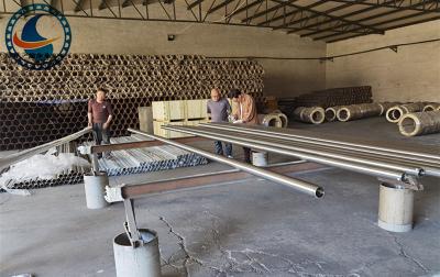 China Continuous Slot Wedge Wire Screen Cylinders For Oil Well for sale