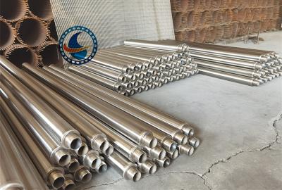 China SS304 Vee shaped Profile Wire Wedge Wire Screen Filter Pipe for sale