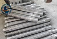 China SS304 Rod Based Continuous Slot Wedge Wire Screen Pipe for sale