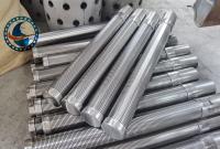 China SS304 Rod Based Continuous Slot Wedge Wire Screen Pipe for sale