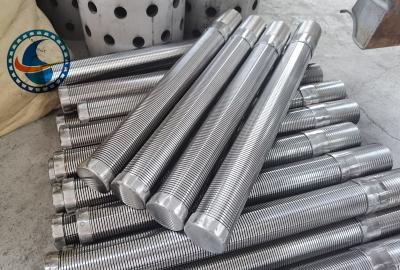 China SS304 Rod Based Continuous Slot Wedge Wire Screen Pipe for sale