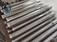 China SS304 Rod Based Continuous Slot Wedge Wire Screen Pipe for sale