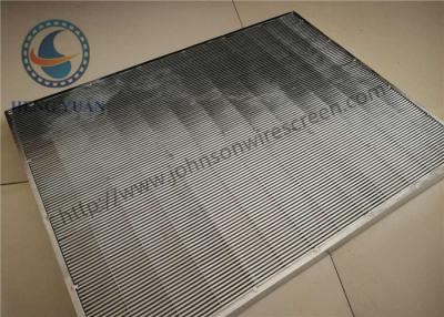 China Professional Wedge Wire Screen Panels V Shape For Sieving Industry for sale