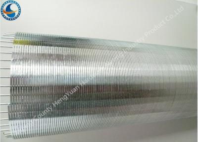 China SS304 Continuous Slot Wedge Wire Screen Pipe for sale